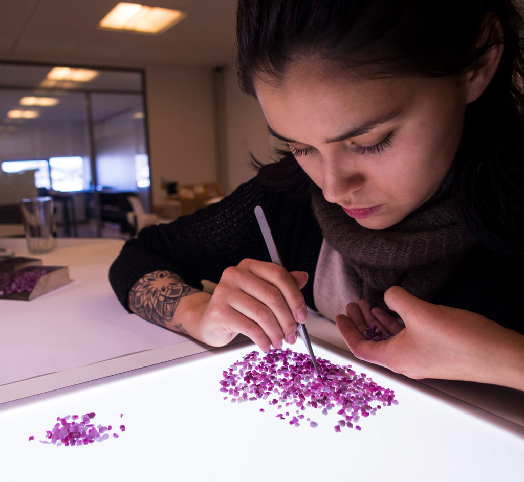 The Greenland Ruby Grading Process - Greenland Ruby